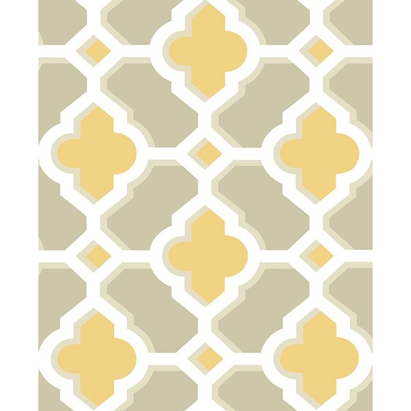 Quatrefoil Desktop Background Stylish Grey Quatrefoil Wallpaper