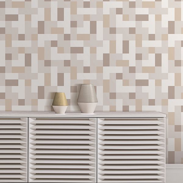 2889-25224 Alby Neutral Geometric Wallpaper – wallcoveringsmart