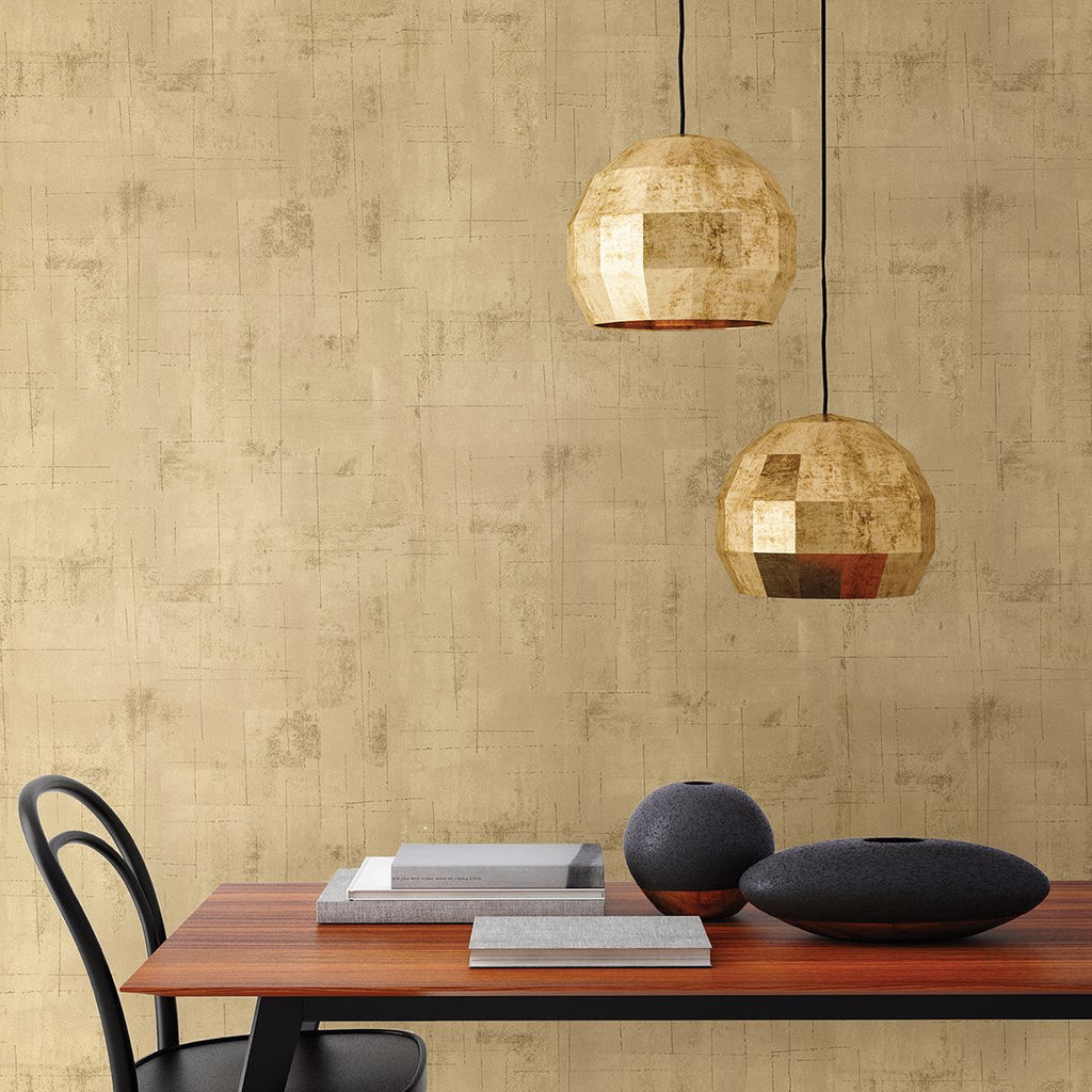 2927-20406 Ozone Gold Texture Wallpaper – wallcoveringsmart