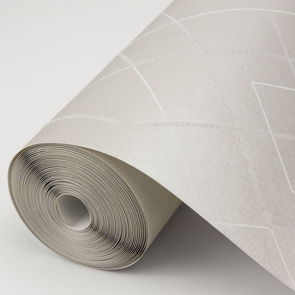 2964-87346 Ballard Silver Geometric Wallpaper – wallcoveringsmart