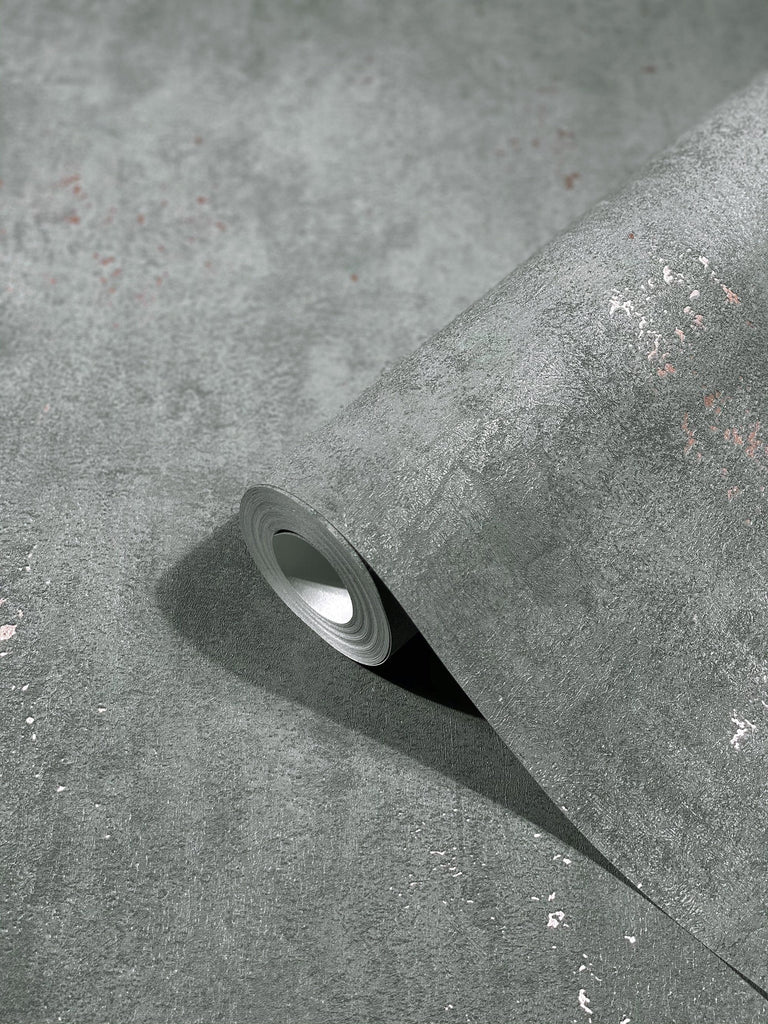 32614 Industrial Plain Dark Grey Gold Wallpaper Galerie Wallcoverings ...