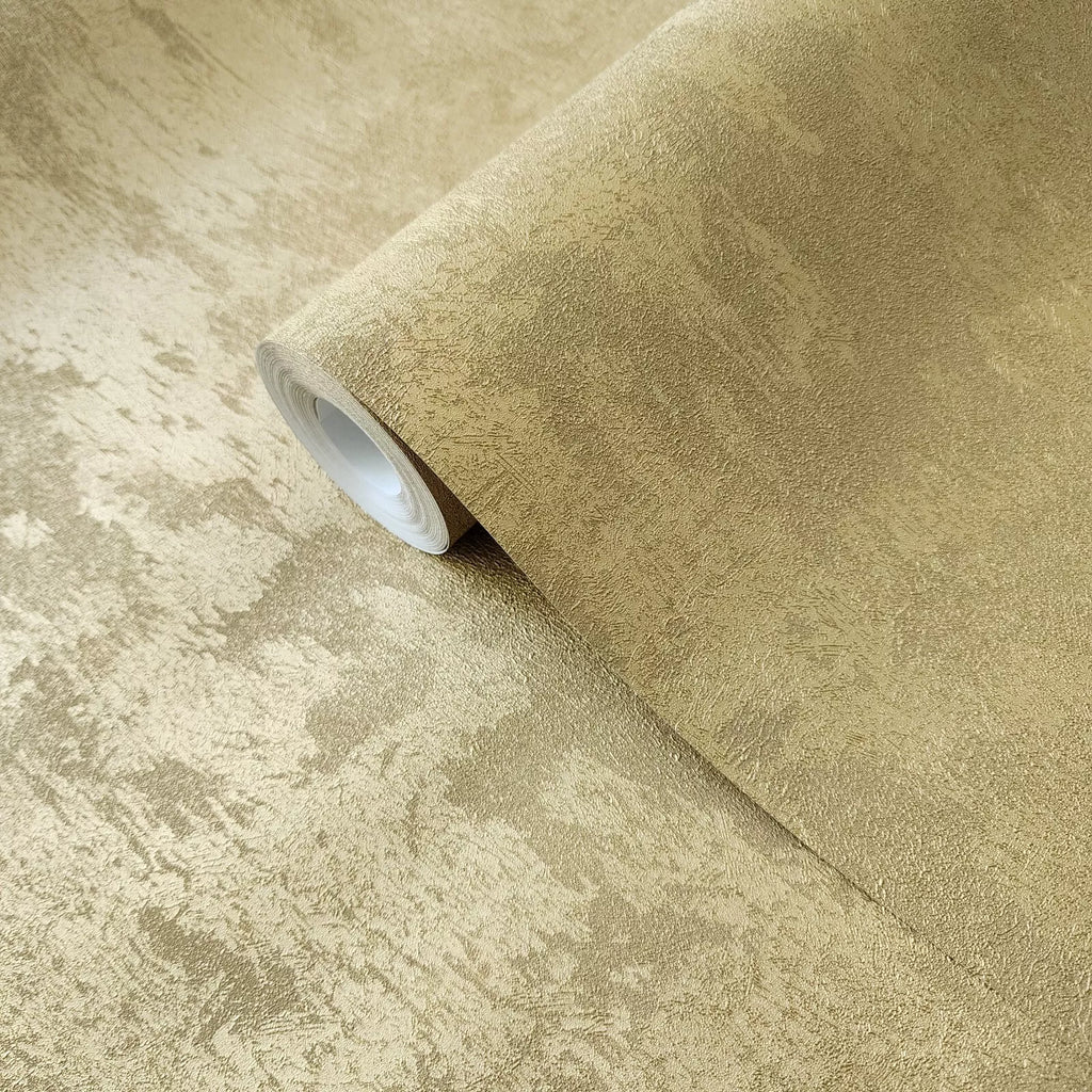 Gold Metallic Textured Wallpaper