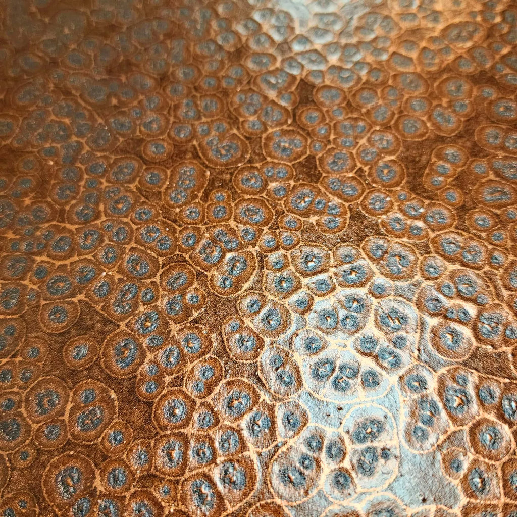 34958 Embossed Coper metallic faux metal sheet plaster textured modern ...