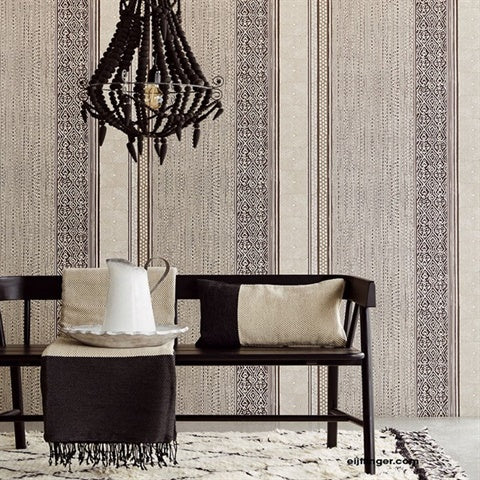 376021 Setif Brown Stripe Wallpaper – wallcoveringsmart