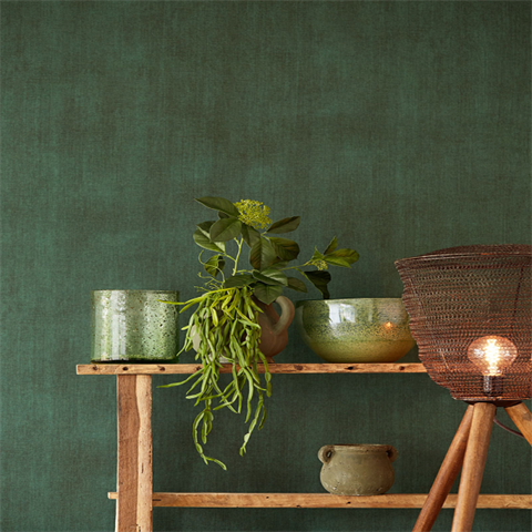 379006 Agata Green Linen Wallpaper – wallcoveringsmart