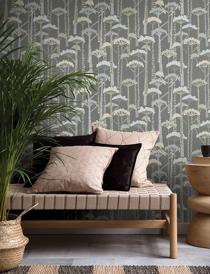 4146-27206 Unify Aqua Forest Wallpaper – wallcoveringsmart