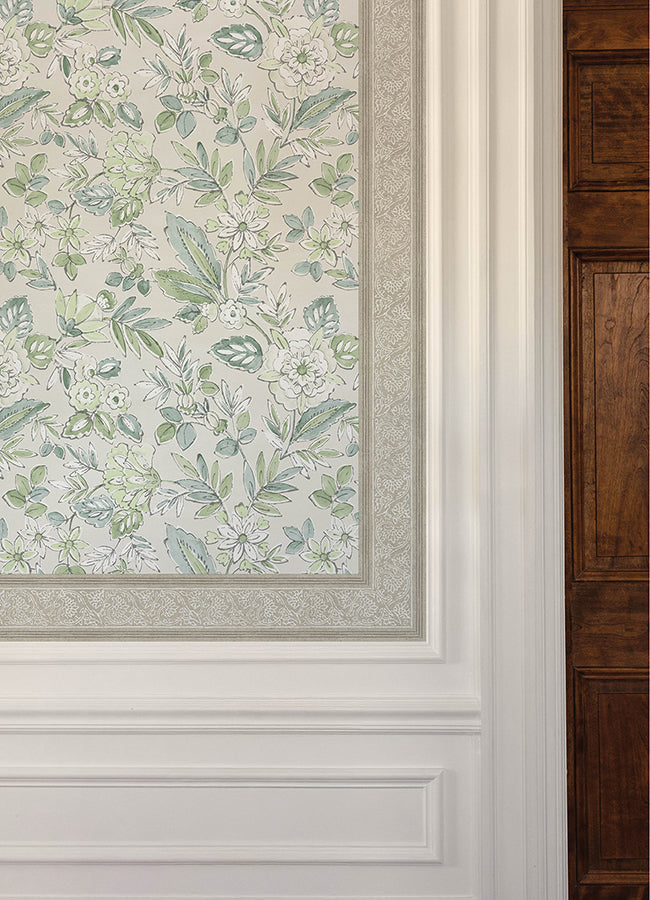 4148-14503 Carved Floral Taupe Trim Wall Border – wallcoveringsmart