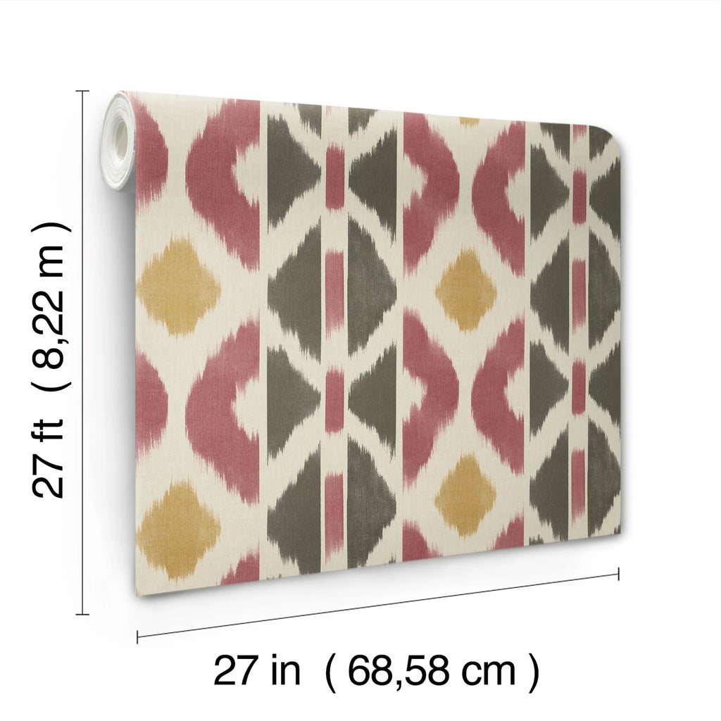 AB3091 Patan Ruby York Antonina Vella Artifacts Wallpaper ...