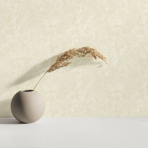 Z66822 Contemporary satin beige tan faux concrete plaster textured pla ...