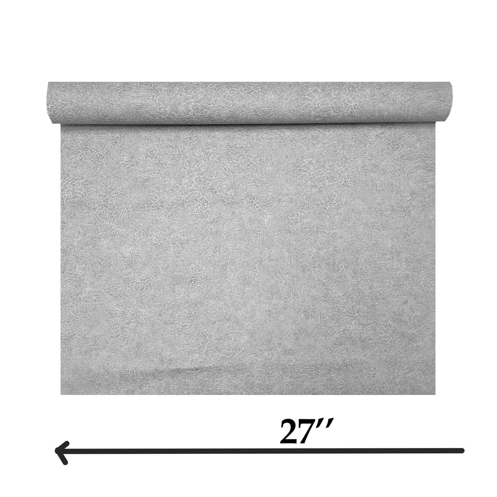 BV30618 Cove gray heavy vinyl Romo faux leather textured contemporary ...