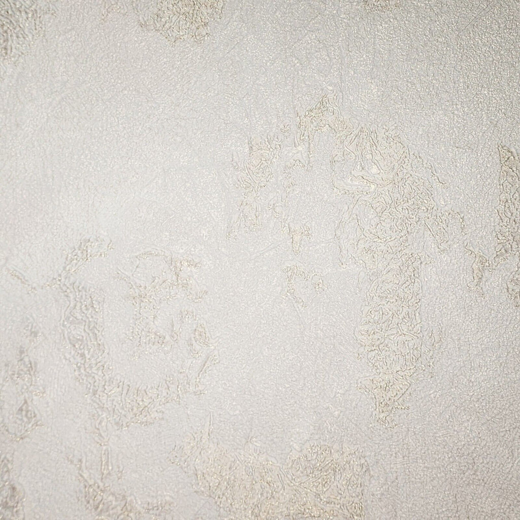 Z47032 Embossed contemporary ivory gold metallic faux plaster textured ...
