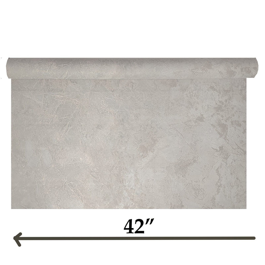 Z47017 Embossed pearl ivory cream gold metallic faux plaster textured ...