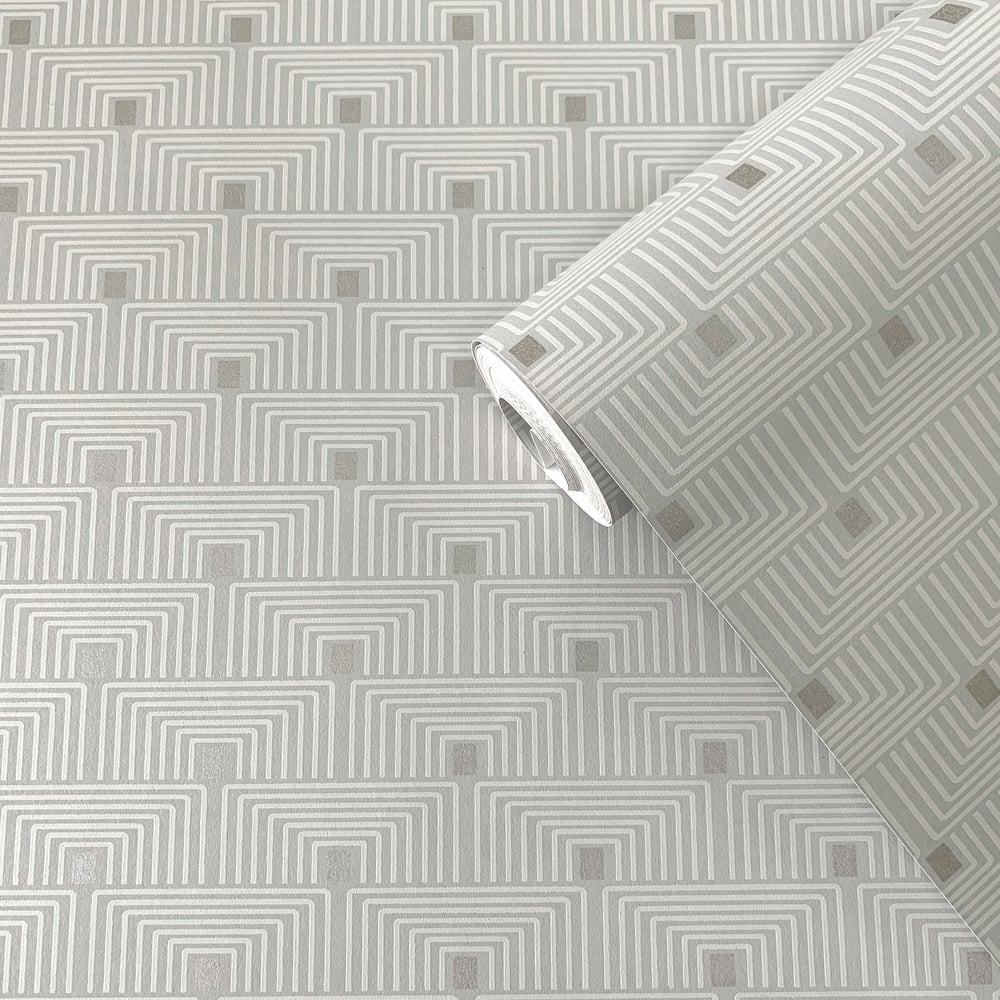 F-PL3002 Geo Key Boutique Metallic Wallpaper – wallcoveringsmart