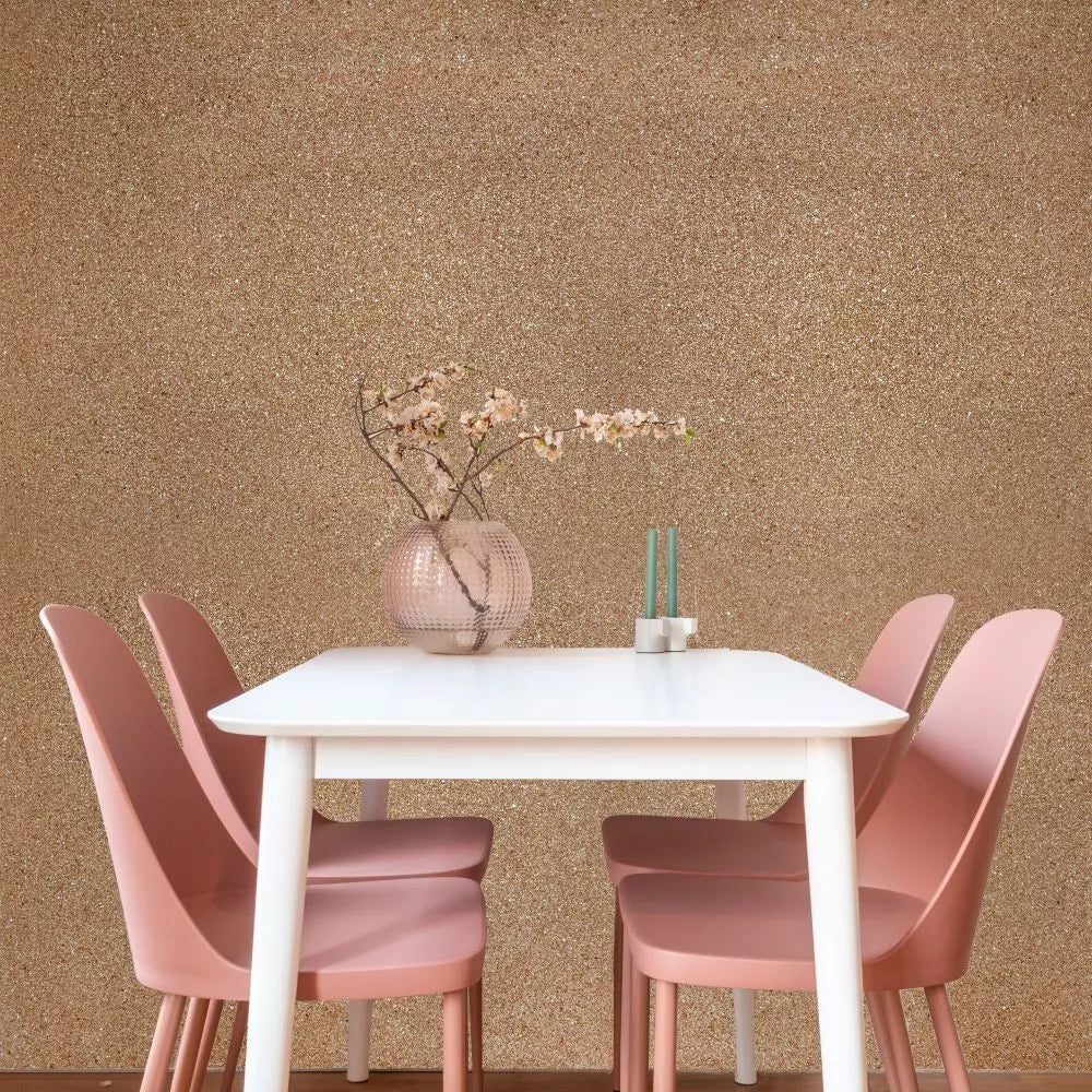 G103 Orange copper metallic Chip Stone Natural real Mica Wallpaper Pla ...