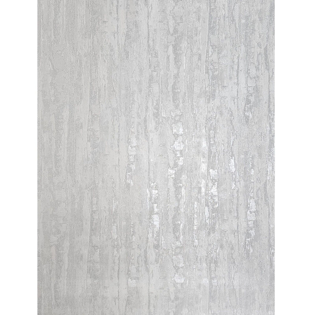 Z10934 Gray white silver metallic faux distressed metal plaster textur ...