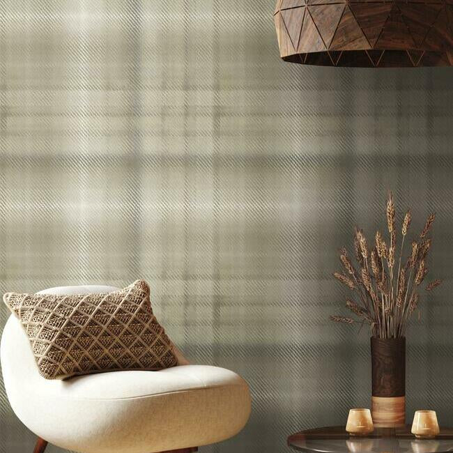 HO2159 Sterling Plaid Neutral Wallpaper – wallcoveringsmart