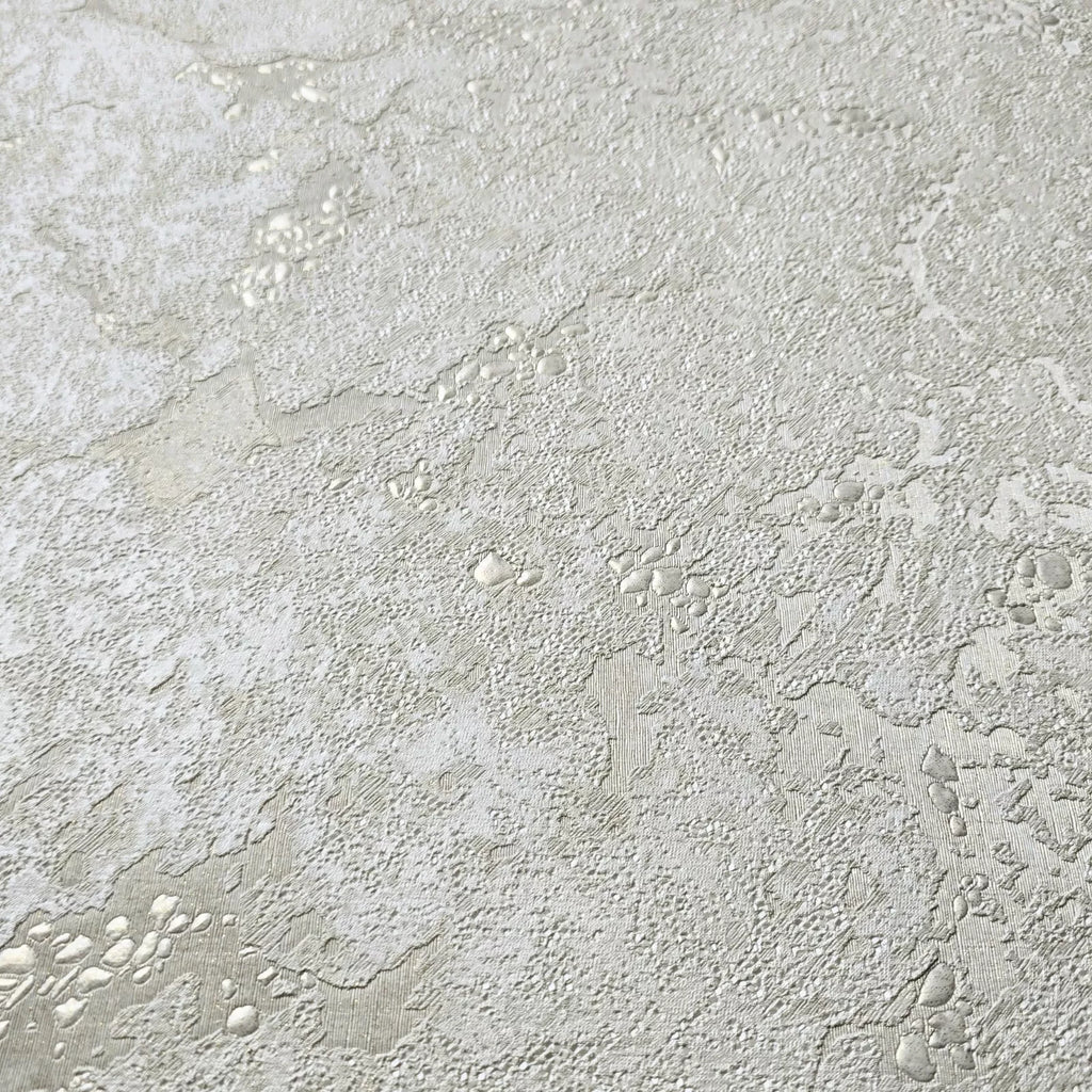 M13010 Ivory off white gold reflection pearl shell sparkle plaster tex ...