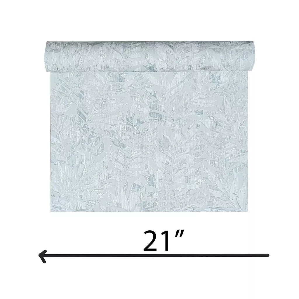 WM56127201 Matt mint green distressed faux fabric Textured Tropical pa ...