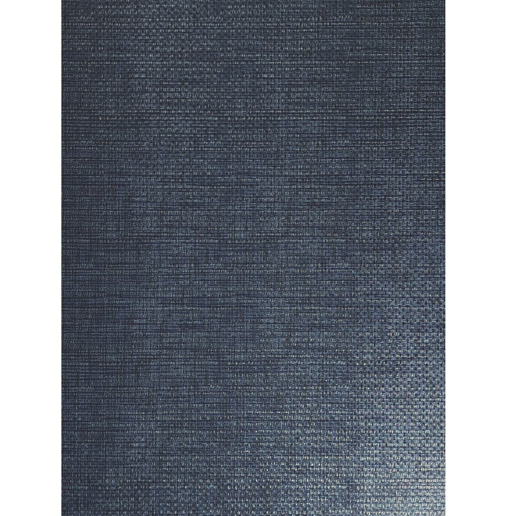221251 Plain dark blue silver faux paper weave grasscloth woven textur ...