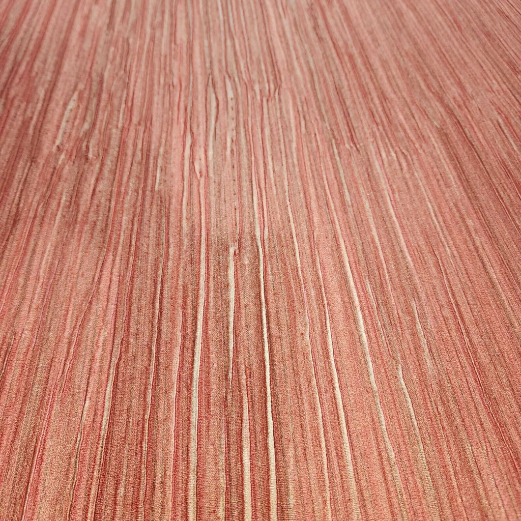 11112 Modern Plain maroon red gold metallic faux fabric lines heavy te ...