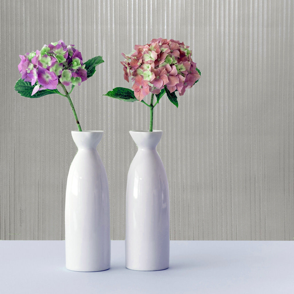 Z90020 Neutral grayish tannish off white faux fabric stria lines textu ...