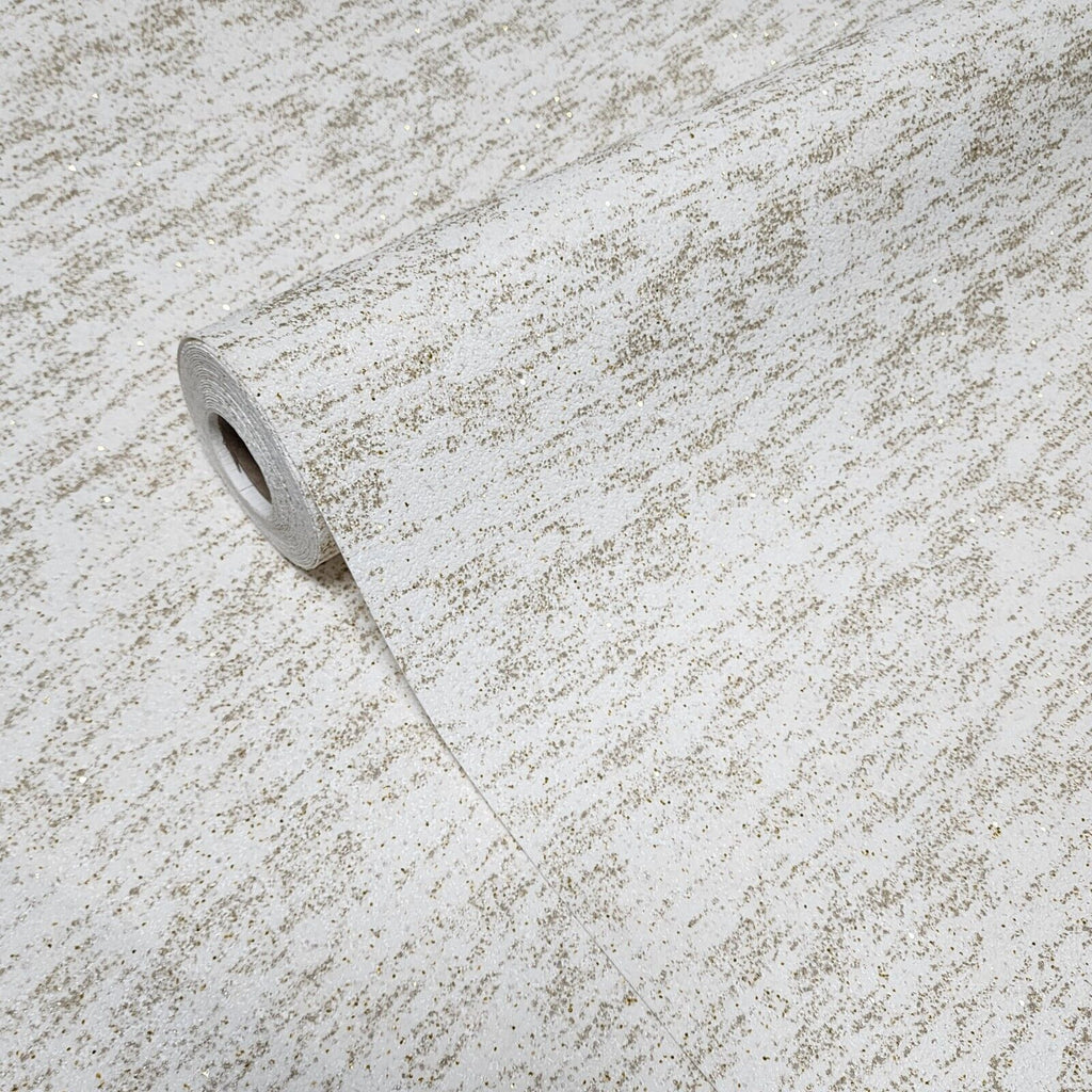 2307 Off White Cream Chip gold Stone Real Natural Mica Textured Plain ...