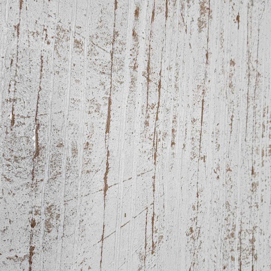 WMNF23209101 Off White gold metallic cracks lines faux distressed plas ...