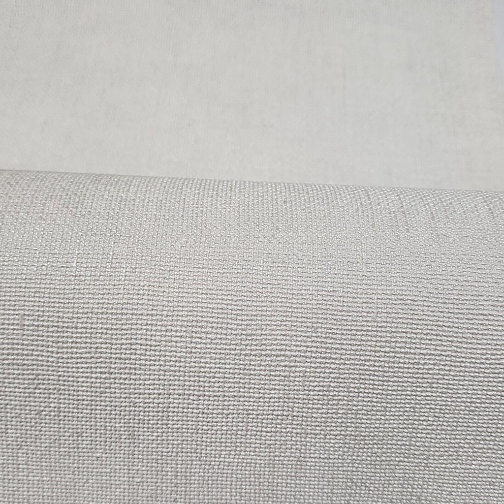 Z21721 Off white plain faux woven thread Basketweave fabric textured p ...