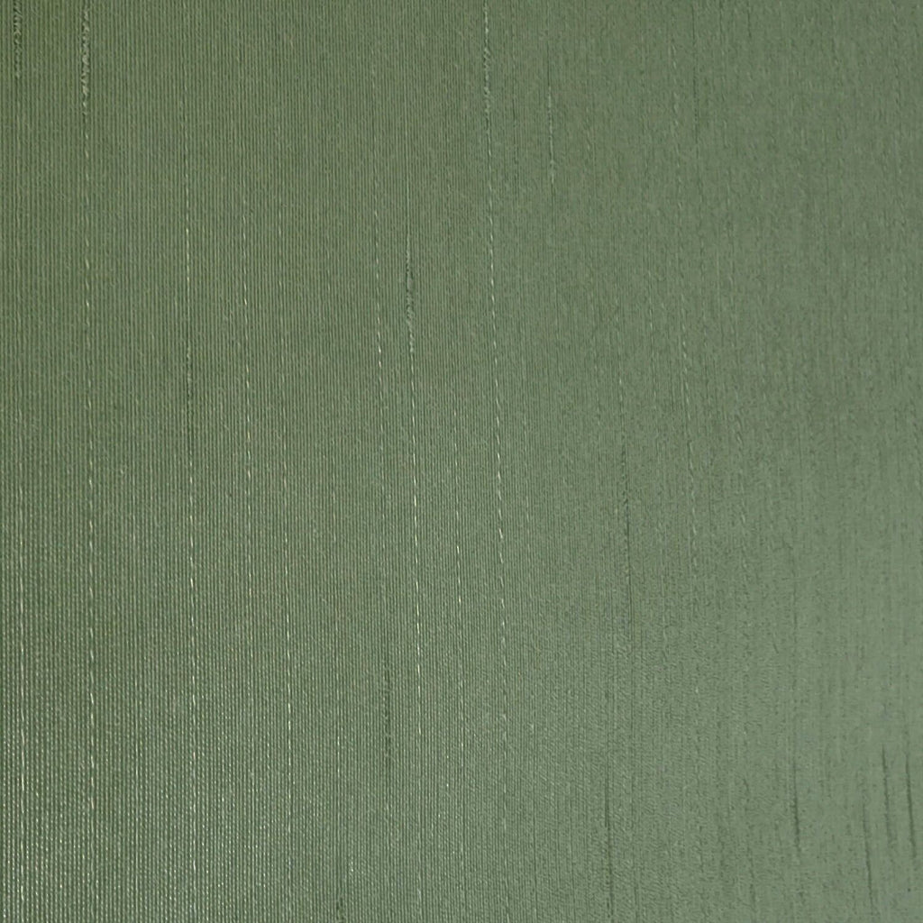 8003 Olive green vertical silk natural thread fabric wallpaper modern ...