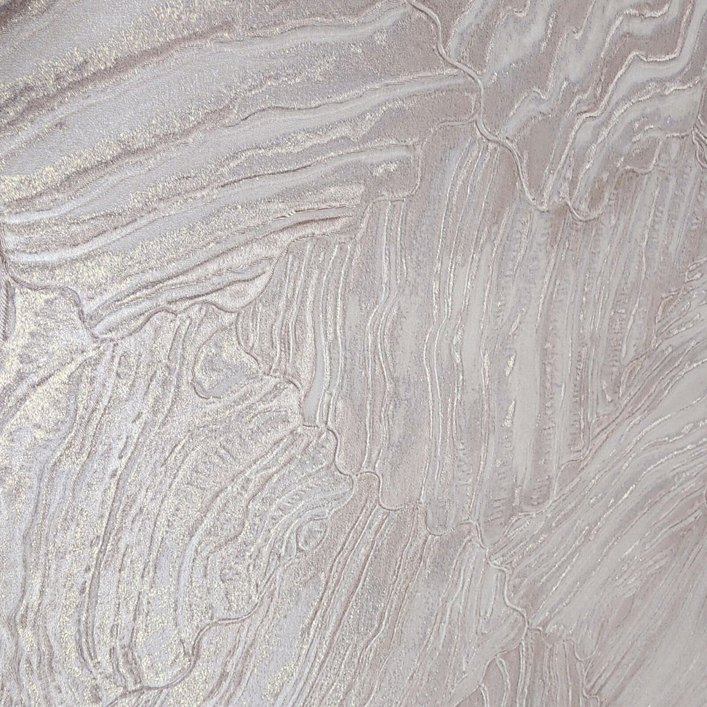 M25026 Pink rose gold metallic textured shell tile faux plaster Contem ...