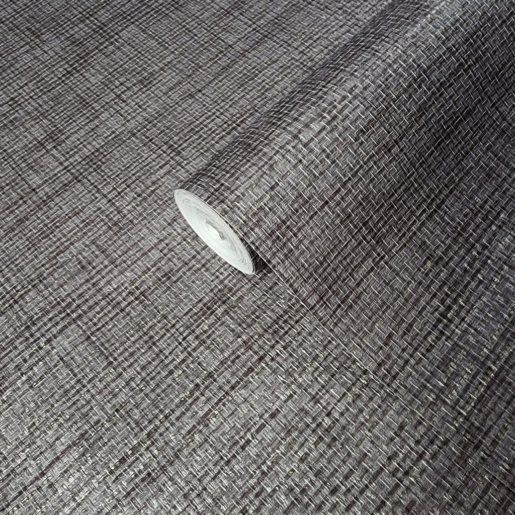 221247 Plain taupe gold metallic faux paper weave grasscloth woven tex ...