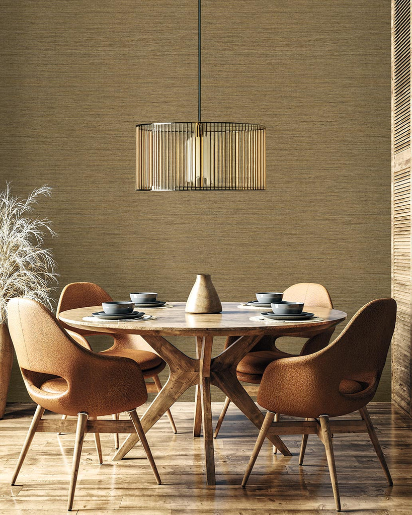RA40901 Threaded Coffee Wallpaper – wallcoveringsmart