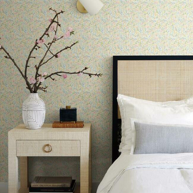 RI5127 Tapestry Pastel Multi Wallpaper Rifle Paper Co. – wallcoveringsmart