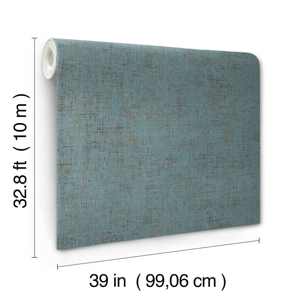 SI7151 Alma Blue Wallpaper – wallcoveringsmart