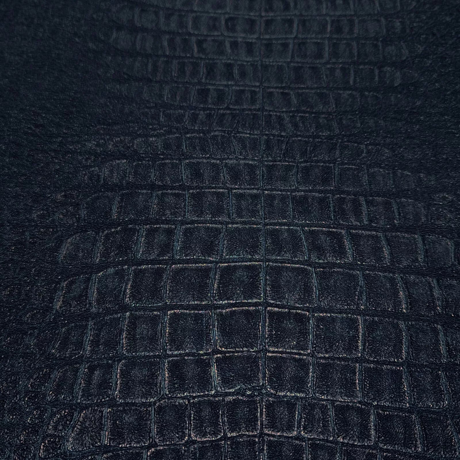 Crocodile Print Wallpaper Luxurious Blue Textured Crocodile Pattern