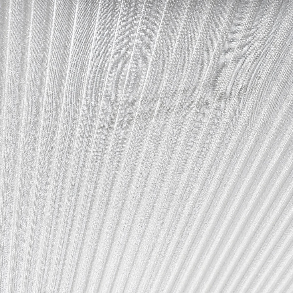Z12802 Satin ivory off white vertical lines faux fabric textured moder ...