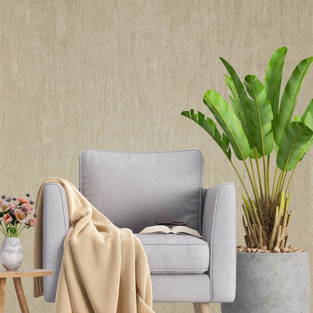 Z76040 Embossed ash Tan plain faux concrete plaster textured contempor ...