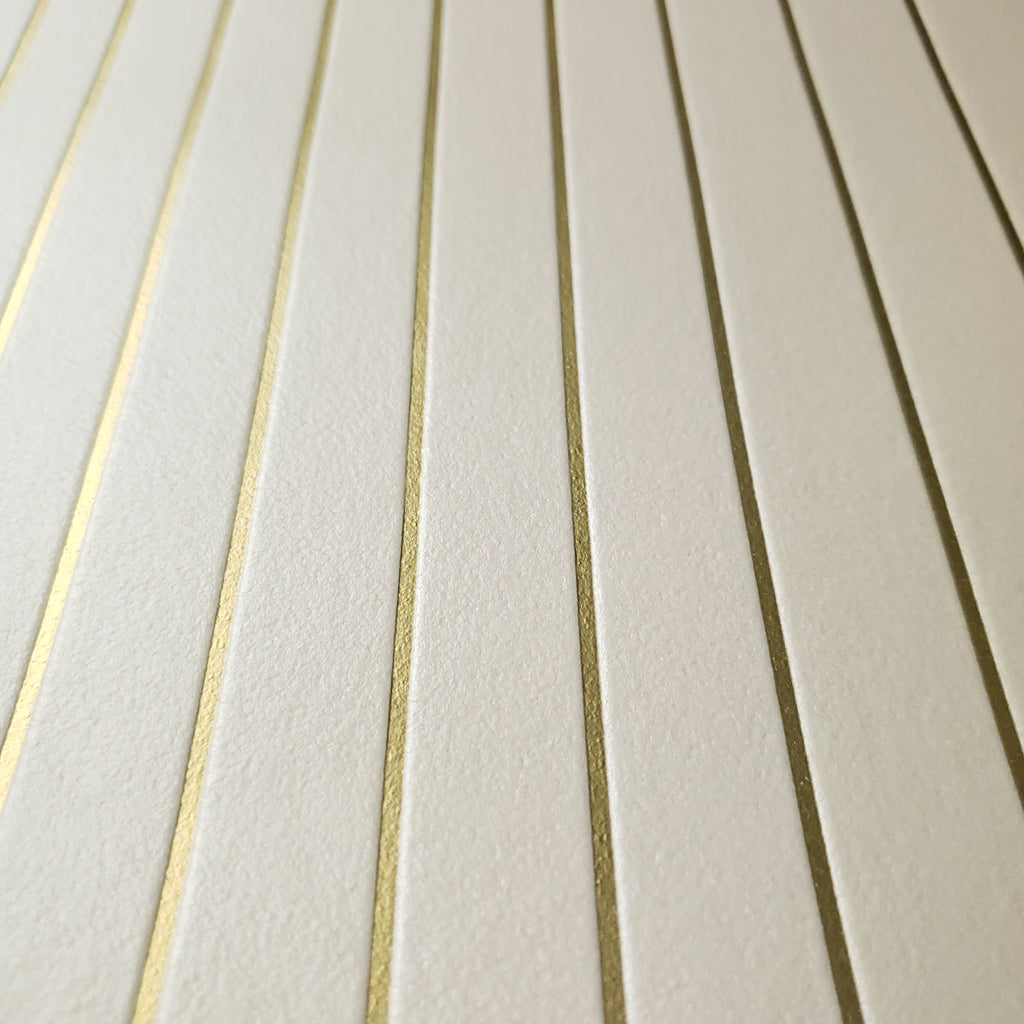 C765-01 Gold Metallic Cream Stripped Wallpaper – wallcoveringsmart