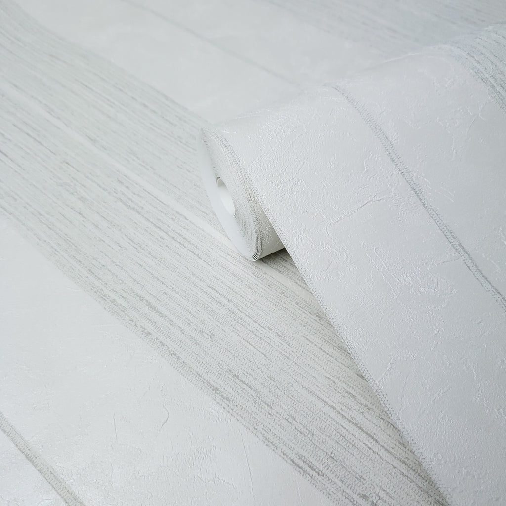 76058 White Cream Satin Striped Textured Wallpaper – wallcoveringsmart