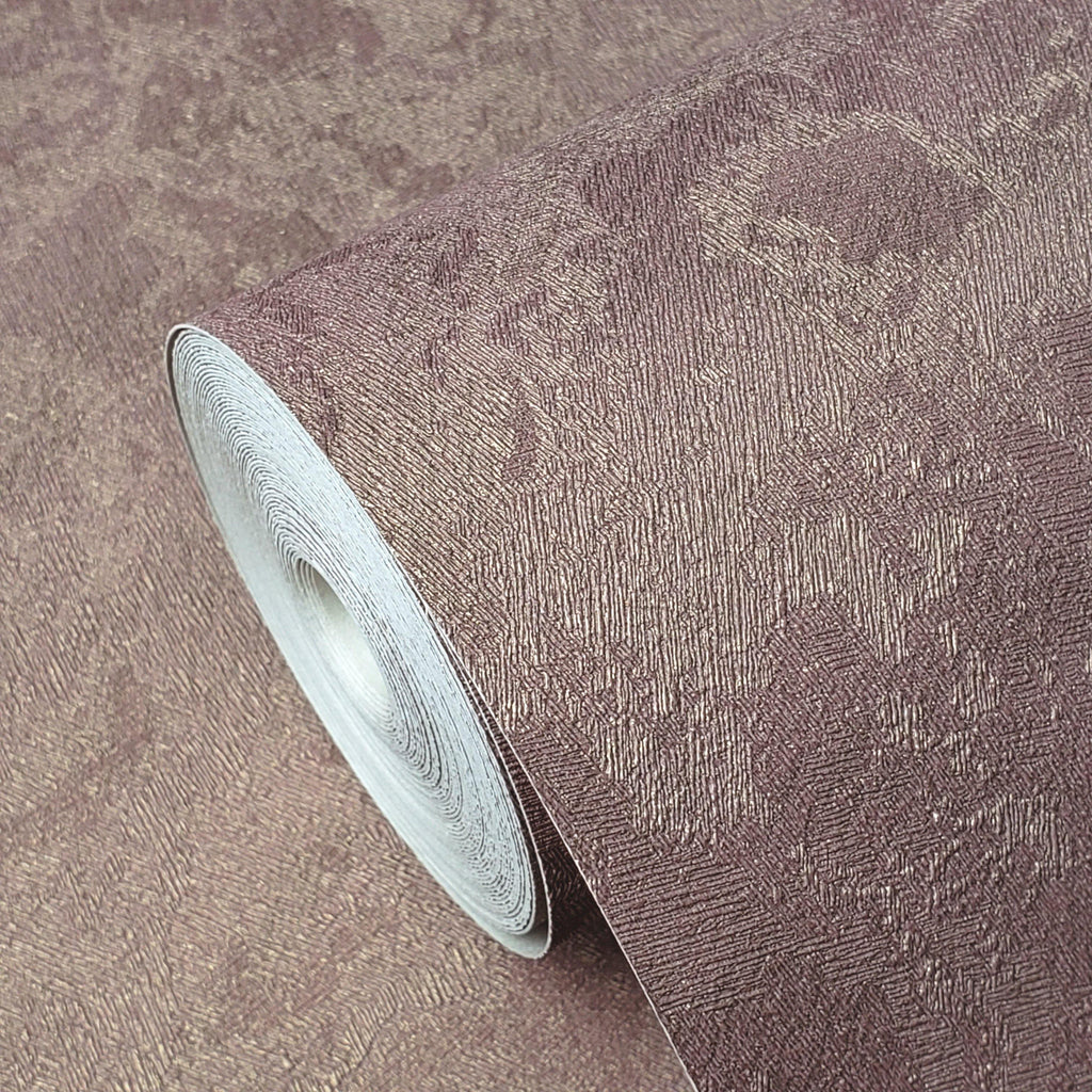 500034 Textured Wallpaper Copper metallic Textures Plain Modern ...