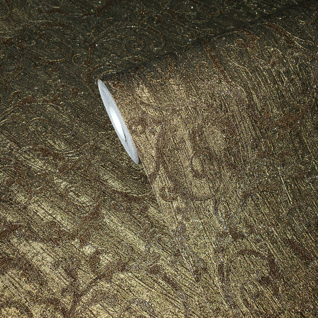 L901-12 Brown Victorian Gold Wallpaper – wallcoveringsmart