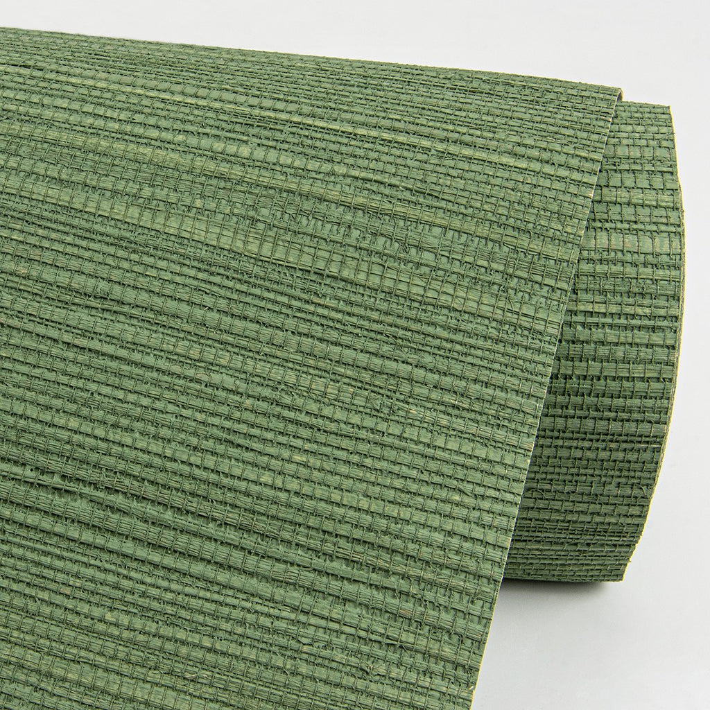 2972-86129 Kira Green Hemp Grasscloth Wallpaper – wallcoveringsmart