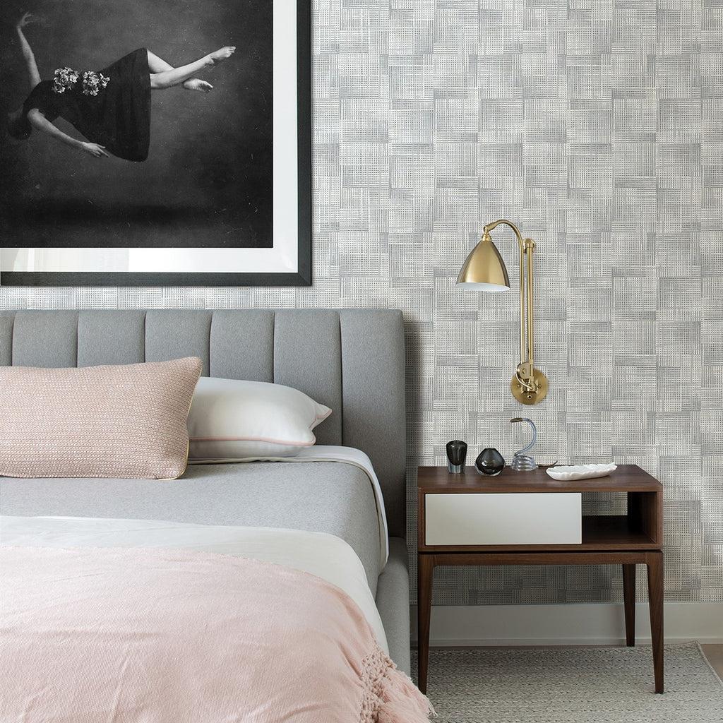 2972-86158 Ting Light Blue Lattice Wallpaper – wallcoveringsmart