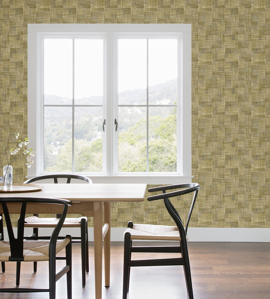 2972-86160 Ting Brown Lattice Wallpaper – wallcoveringsmart