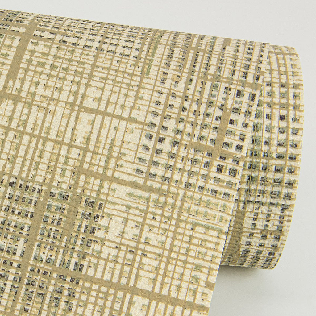 2972-86160 Ting Brown Lattice Wallpaper – wallcoveringsmart