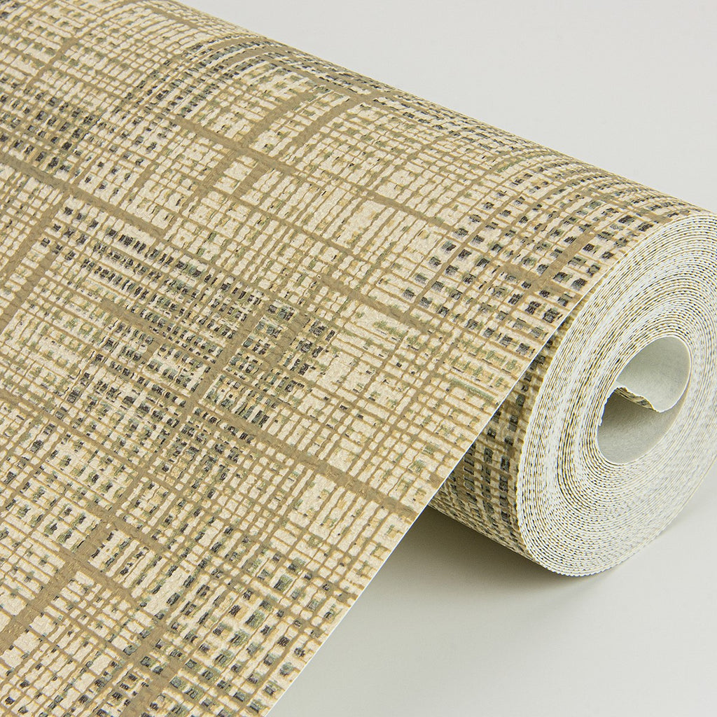 2972-86160 Ting Brown Lattice Wallpaper – wallcoveringsmart