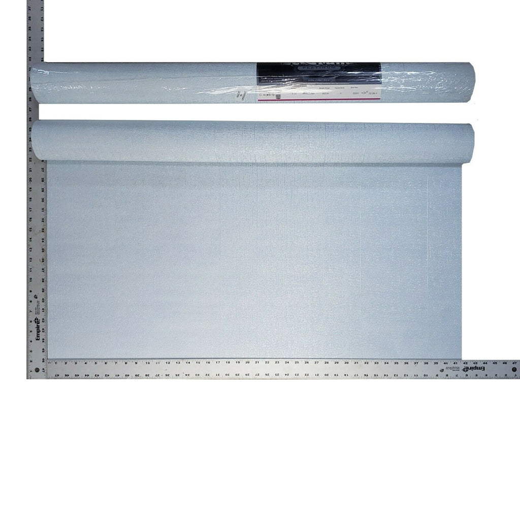 4503-04 Plain blue metallic faux plaster Textured striped lines Wallpa ...