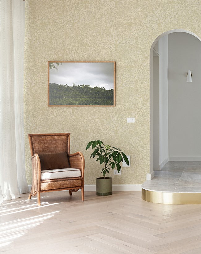 4080-83109 Olle Neutral Forest Sanctuary Wallpaper – wallcoveringsmart