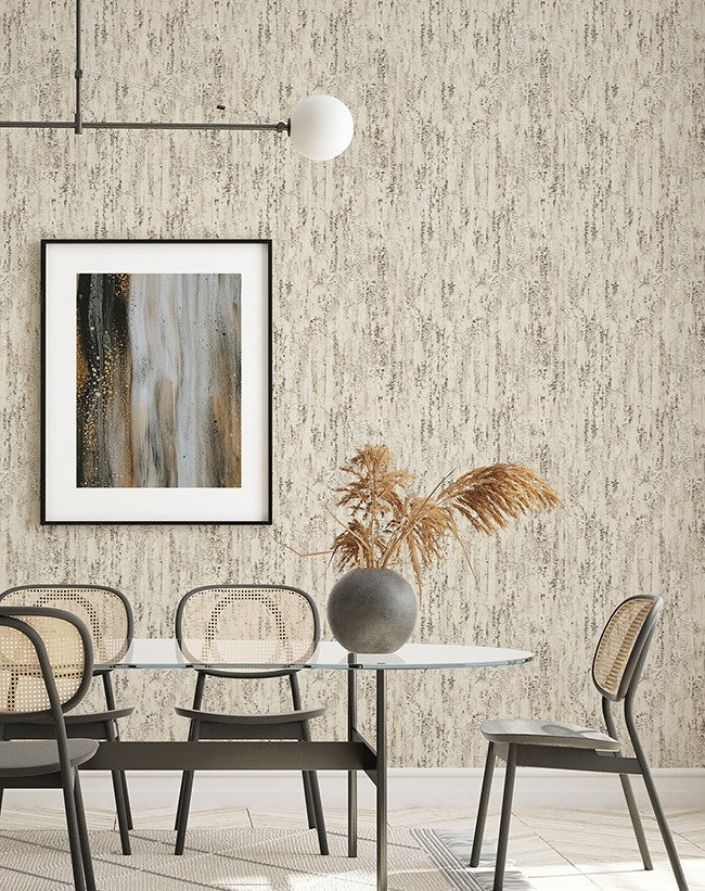 Birch Textured Wallpaper