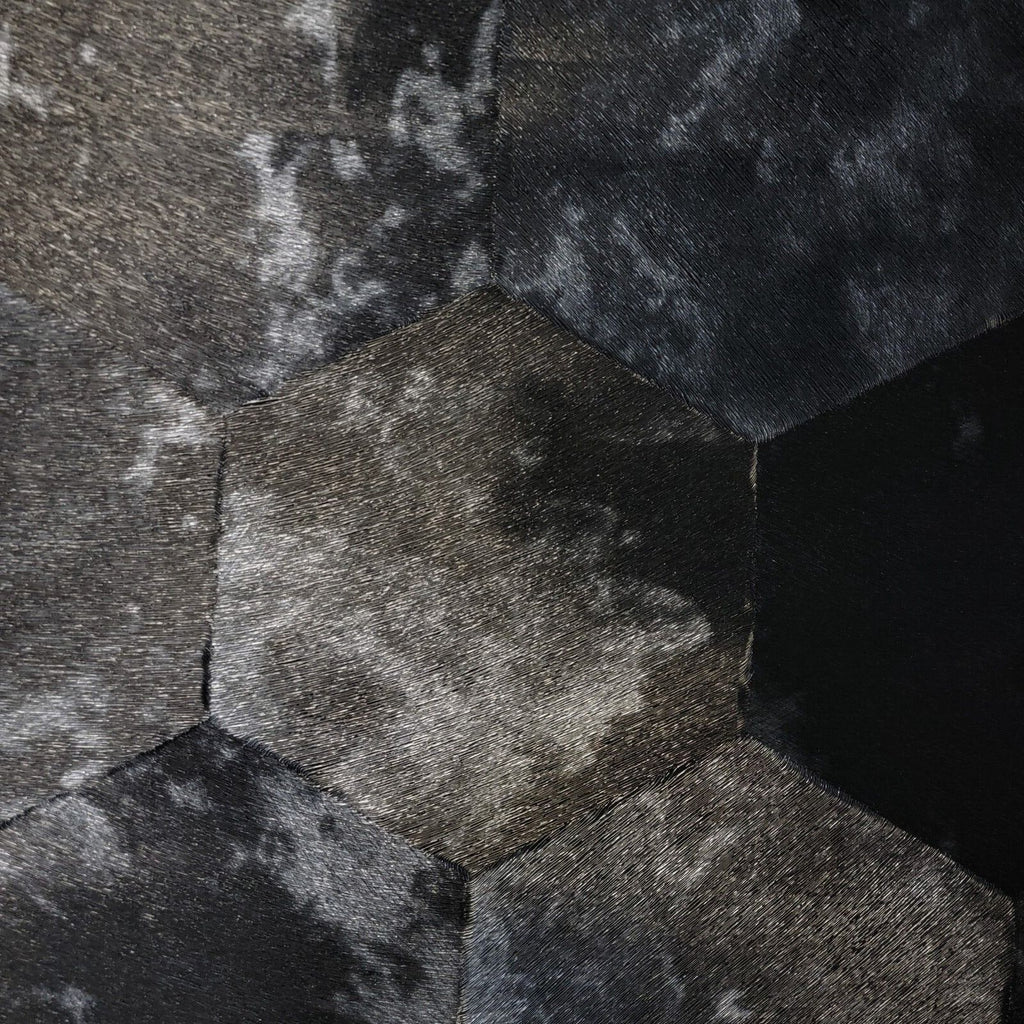 Z80001 Philipp Plein Contemporary Geometric Hexagon black wallpaper fa ...